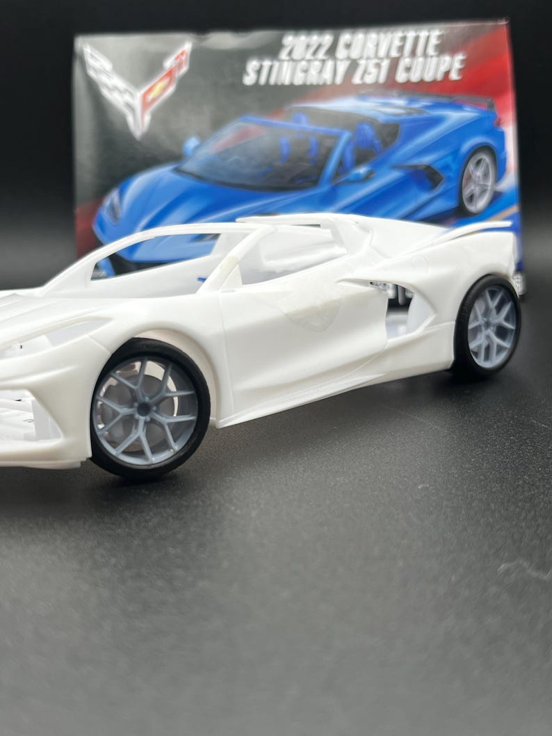 Revell 2022 Corvette Z51 Style Model Rims Only for Upgrade Resin ...