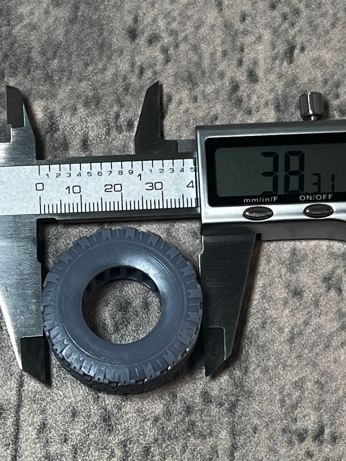 Off-road 1/24, 1/25 Scale Resin 3d Printed Model Wheel Set - Etsy