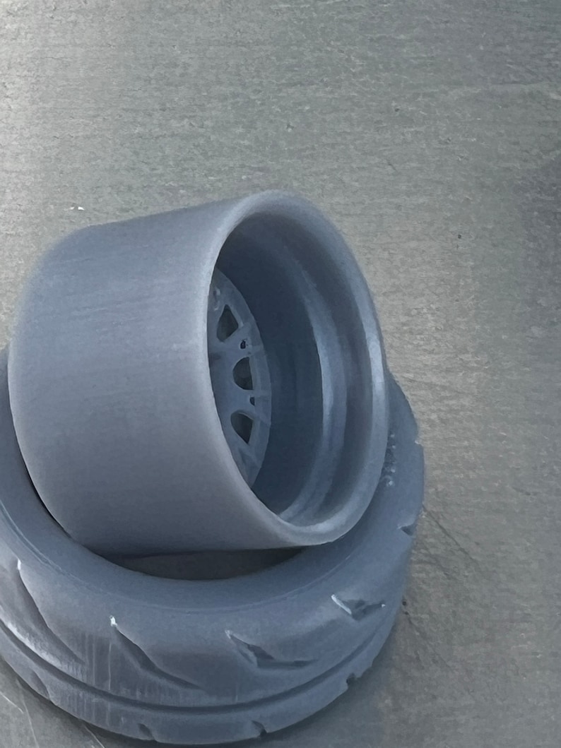 1:24/25 Scale Resin 3d Printed pro-touring Style Model Car Wheel Set - Etsy