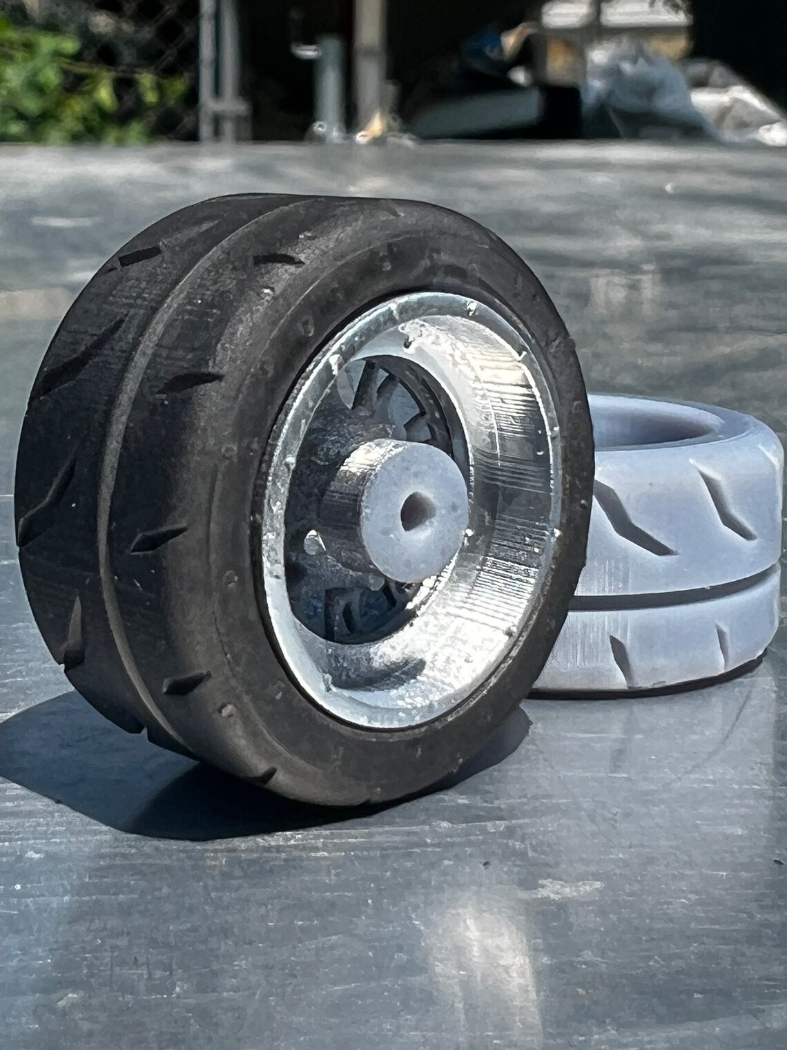 1:24/25 Scale Resin 3d Printed pro-touring Style Model Car Wheel Set - Etsy