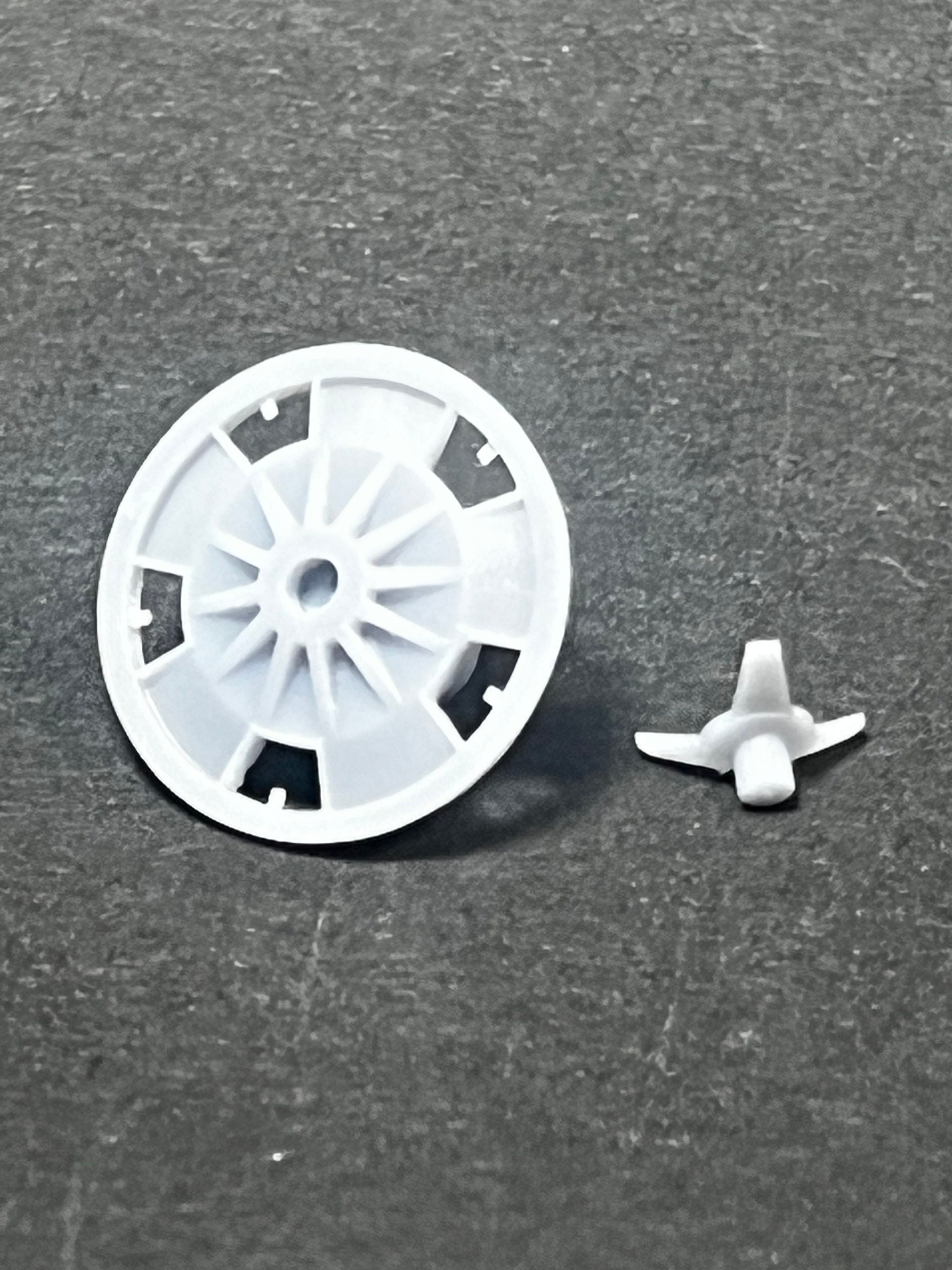 1:24 Scale 18in 4-piece Staggered Width mag Style Resin 3D Printed ...