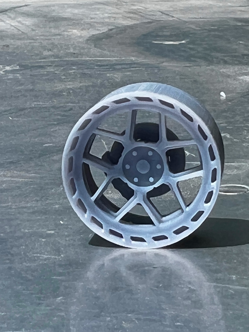 Off-road Style 1/24, 1/25 Scale Resin 3d Printed Model Wheel Set - Etsy