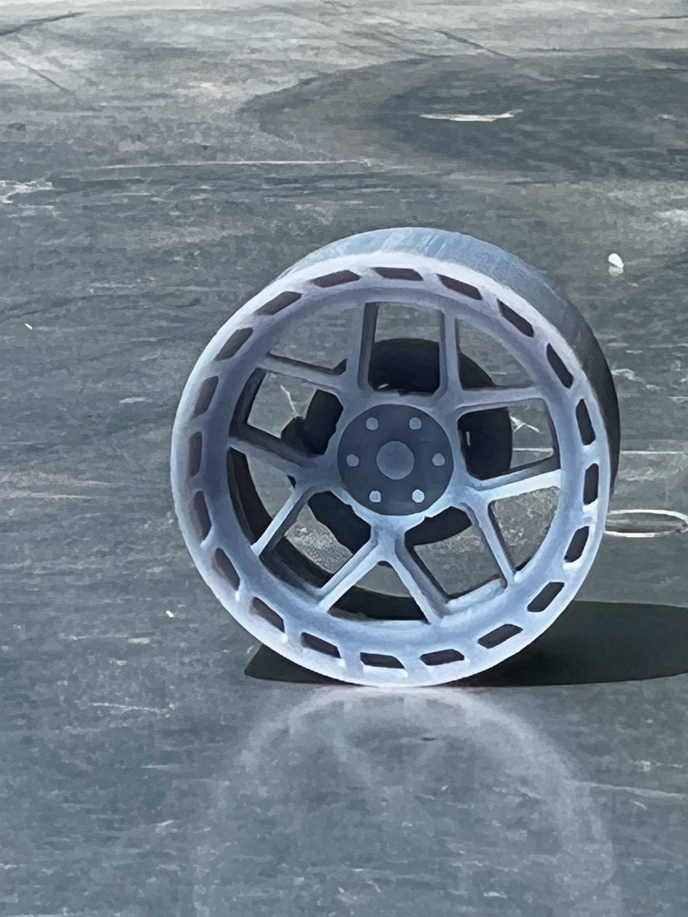 Off-road Style 1/24, 1/25 Scale Resin 3d Printed Model Wheel Set - Etsy
