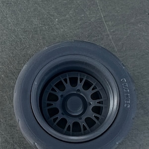 1:24/25 Scale Resin 3d Printed “pro-touring” Style Model Car Wheel Set ...