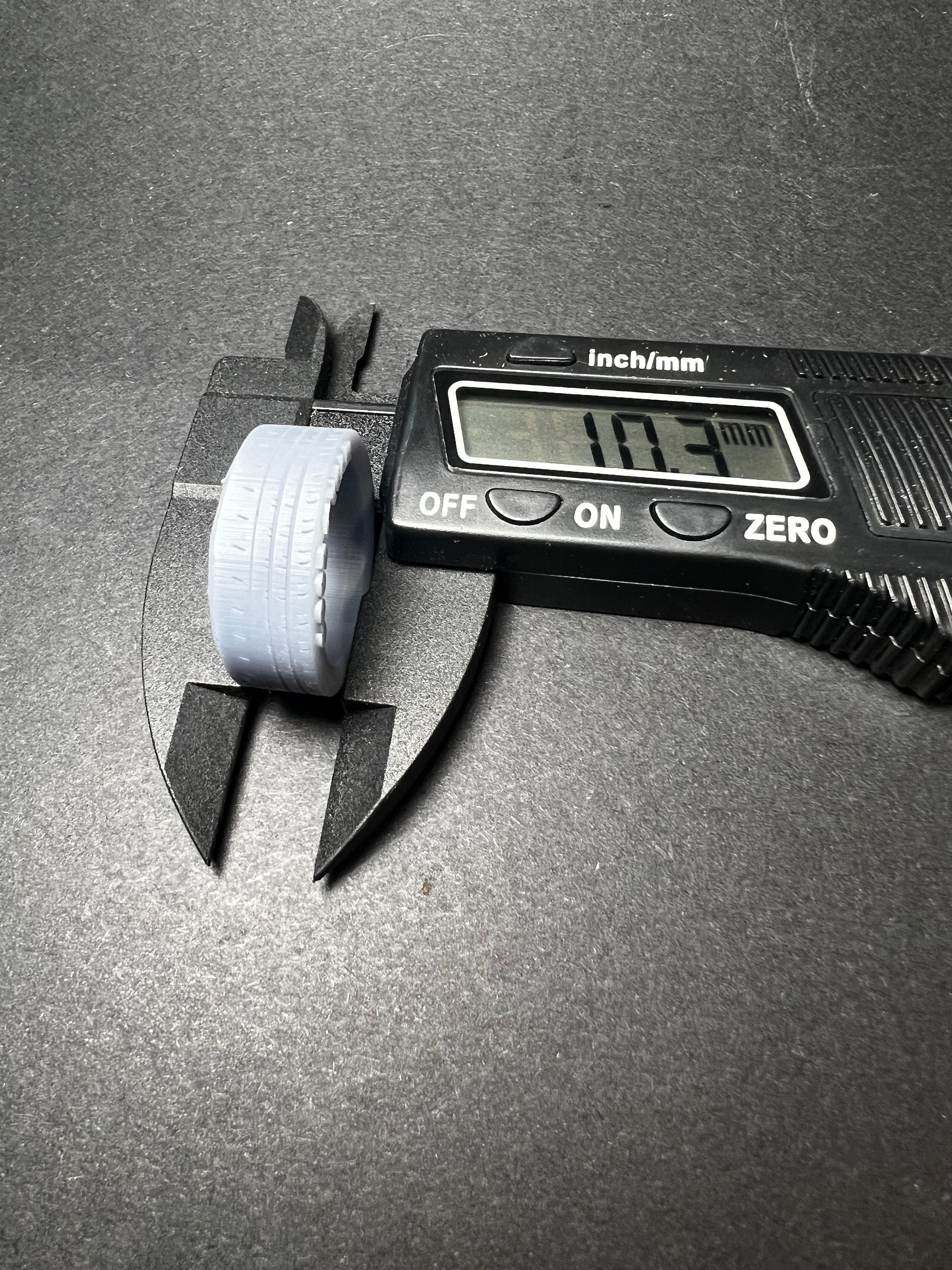 1:24 Scale 18in 4-piece Staggered Width mag Style Resin 3D Printed ...