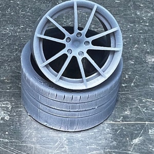 1/24,1/25 Scale Resin 3d Printed ford GT MK II Style Wheel Set - Etsy