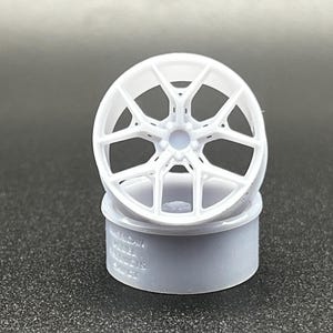 Revell 2022 Corvette Z51 Style Model Rims Only for Upgrade Resin ...