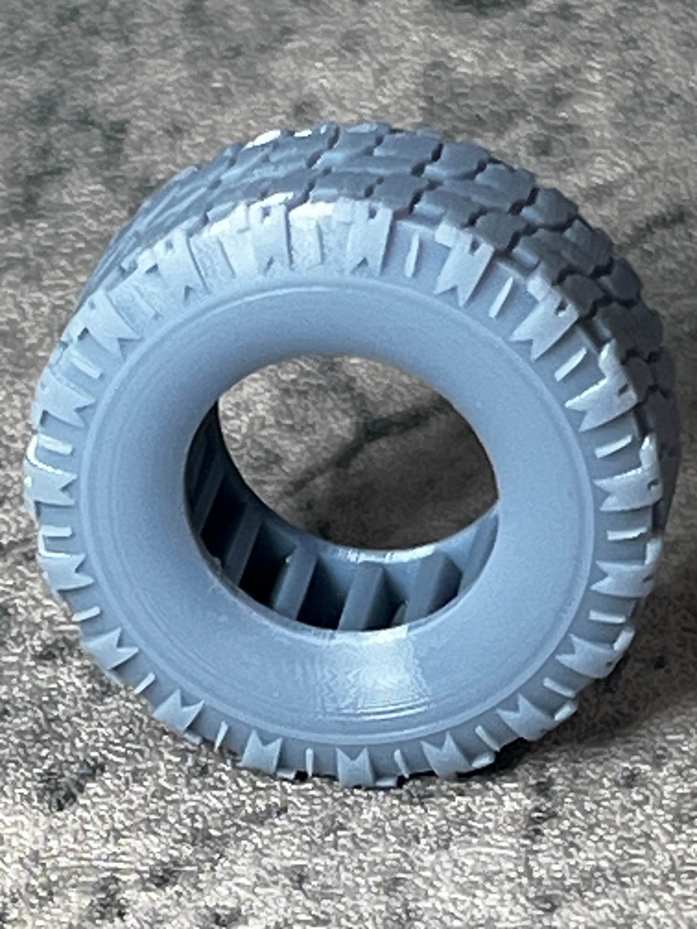 Off-road 1/24, 1/25 Scale Resin 3d Printed Model Wheel Set - Etsy