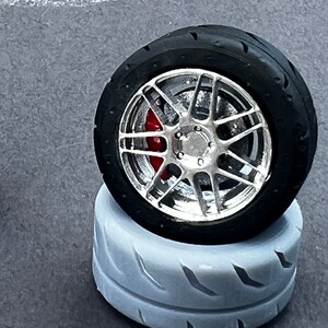 1/24,1/25 Scale Resin 3d Printed “pro-touring” Style Wheel Set - Etsy