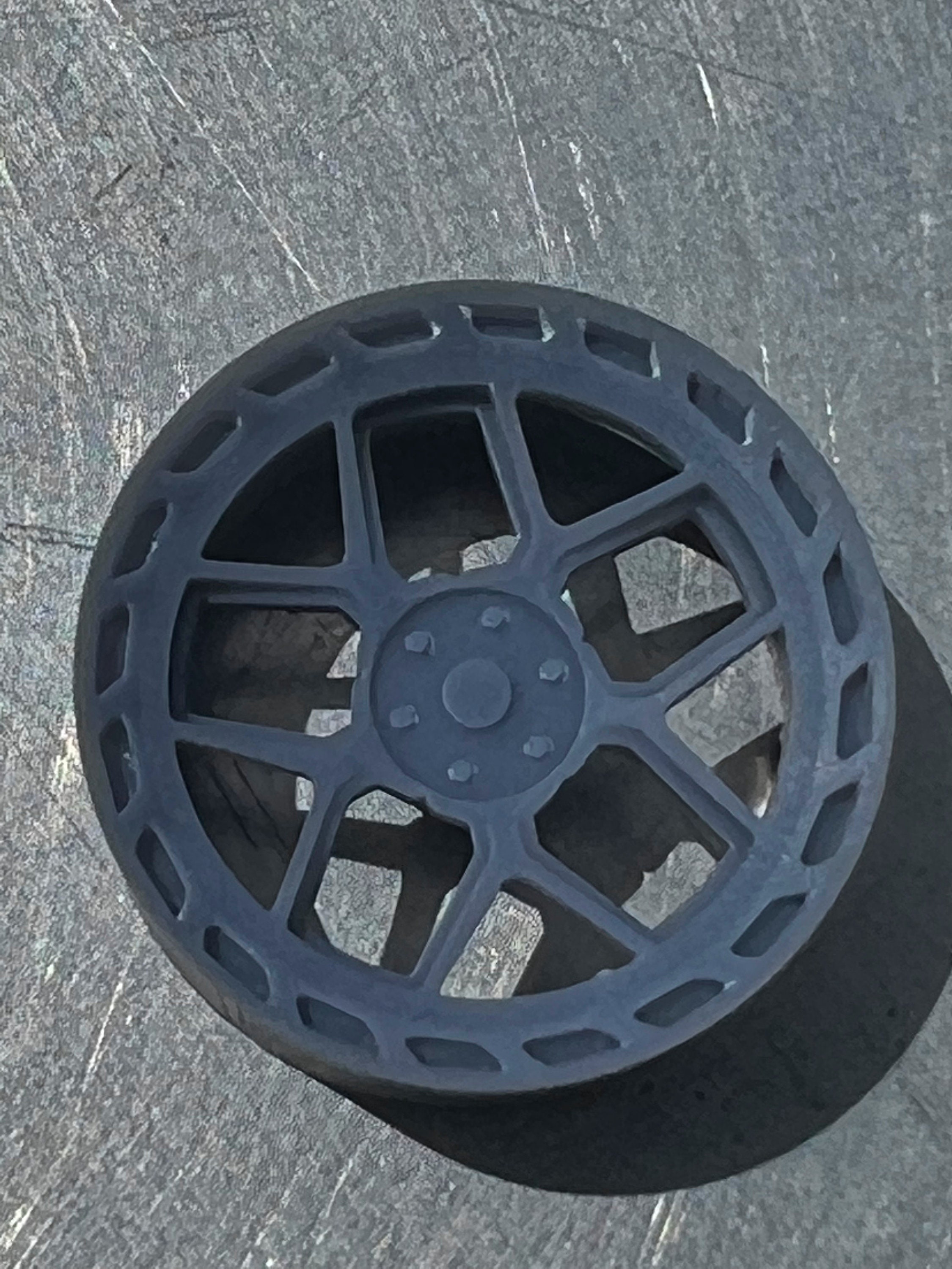 Off-road Style 1/24, 1/25 Scale Resin 3d Printed Model Wheel Set - Etsy