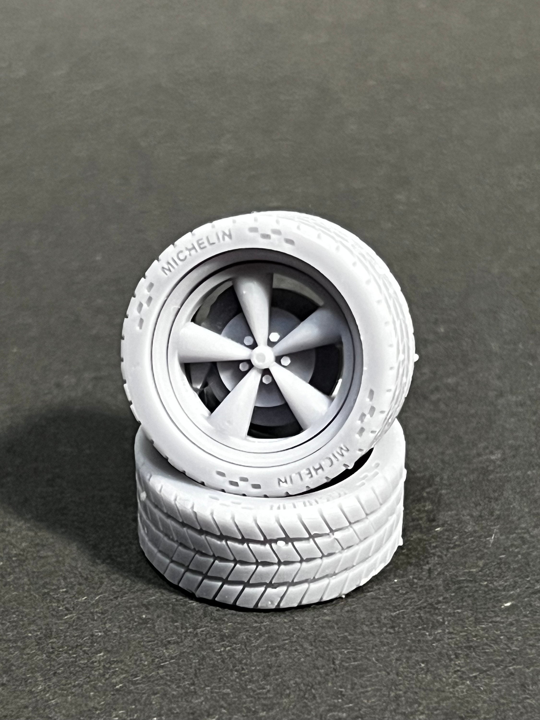 1/24,1/25 Scale Resin 3d Printed Style Model Car Wheel Set - Etsy