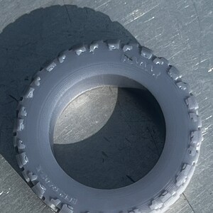 1/24, 1/25 Resin 3d Printed "truck Style" Wheel Set for Scale Modeling ...
