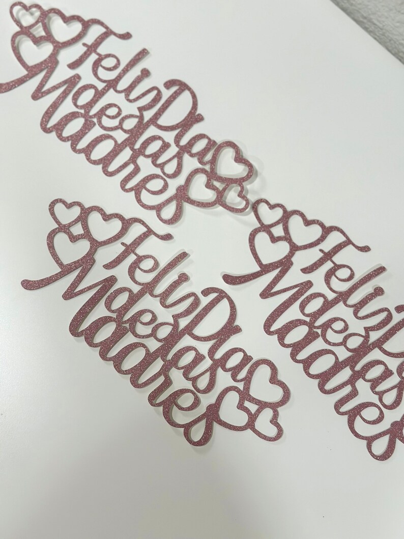 12 Feliz Día De Las Madres Toppers, Mother’s Day Toppers, Arrangement ...