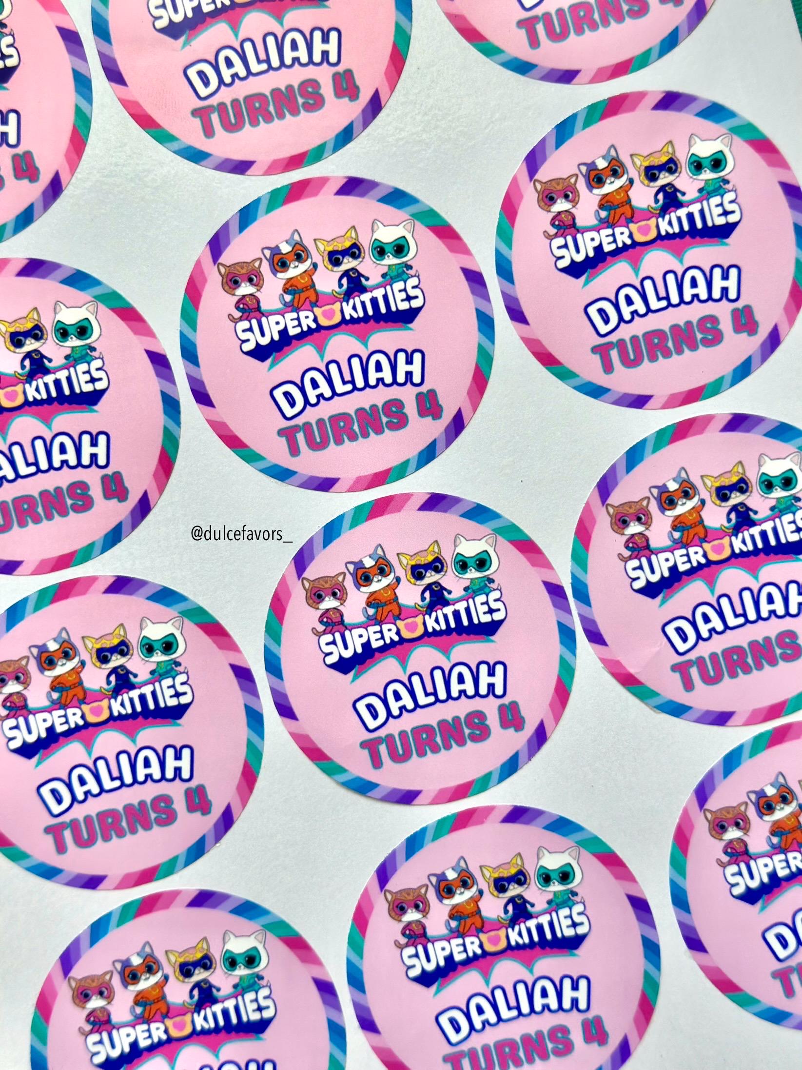 Super Kitties Stickers, Superkitties, Super Kitties Party, Super ...