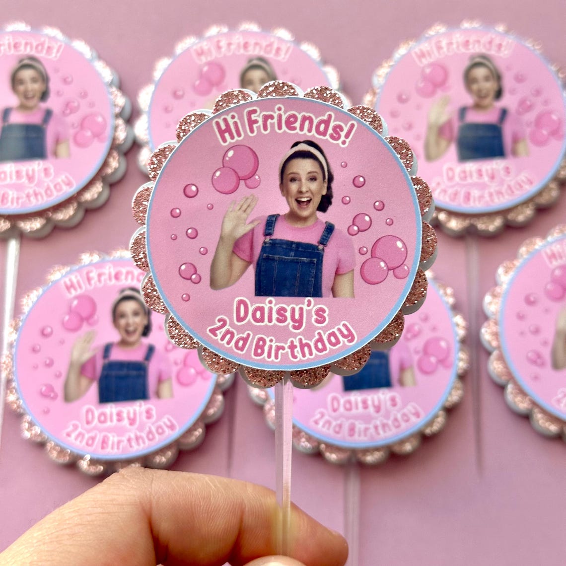 Ms. Rachel Cupcake Toppers, Ms. Rachel Party, Ms. Rachel Birthday, Ms ...