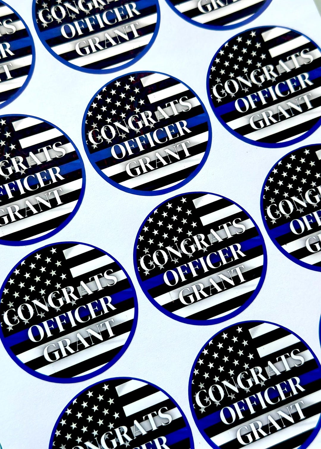 Police Graduation Stickers, Police Academy Graduation, Police Officer ...