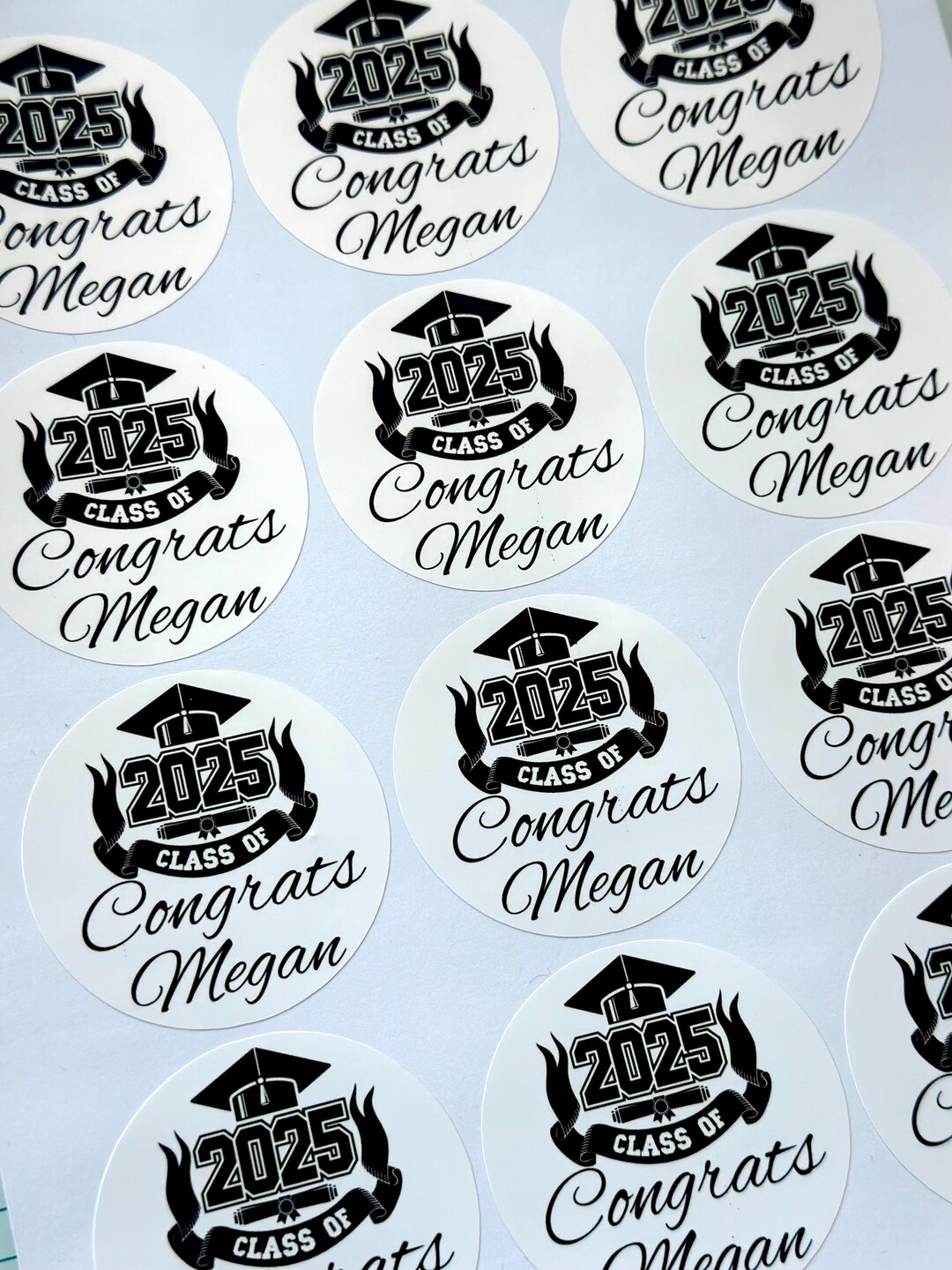 2025 Graduation Stickers, Graduation Decorations, Graduation Party ...