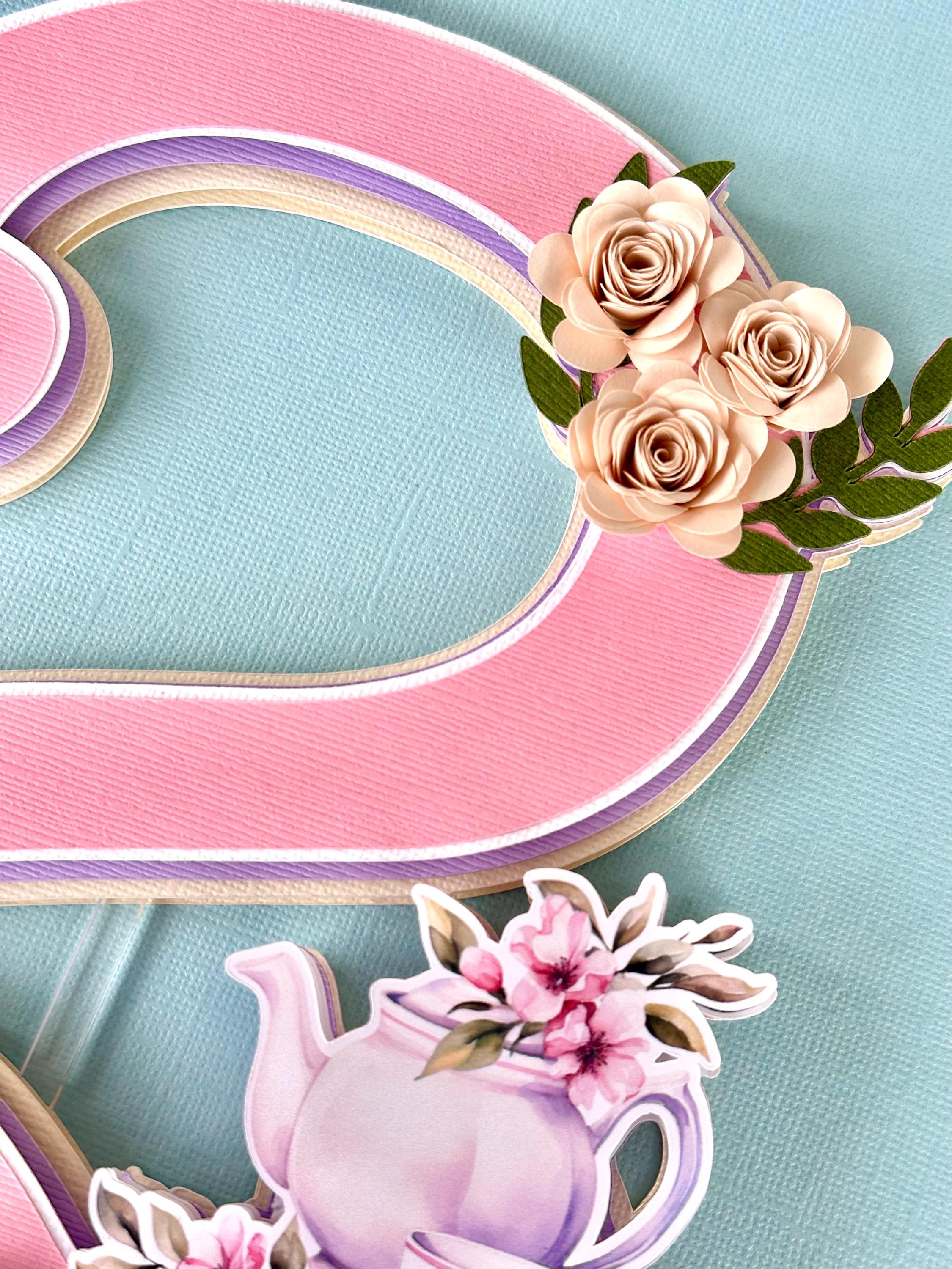 Tea for Two Cake Topper, Tea for Two Party, Tea for Two Birthday, Tea ...