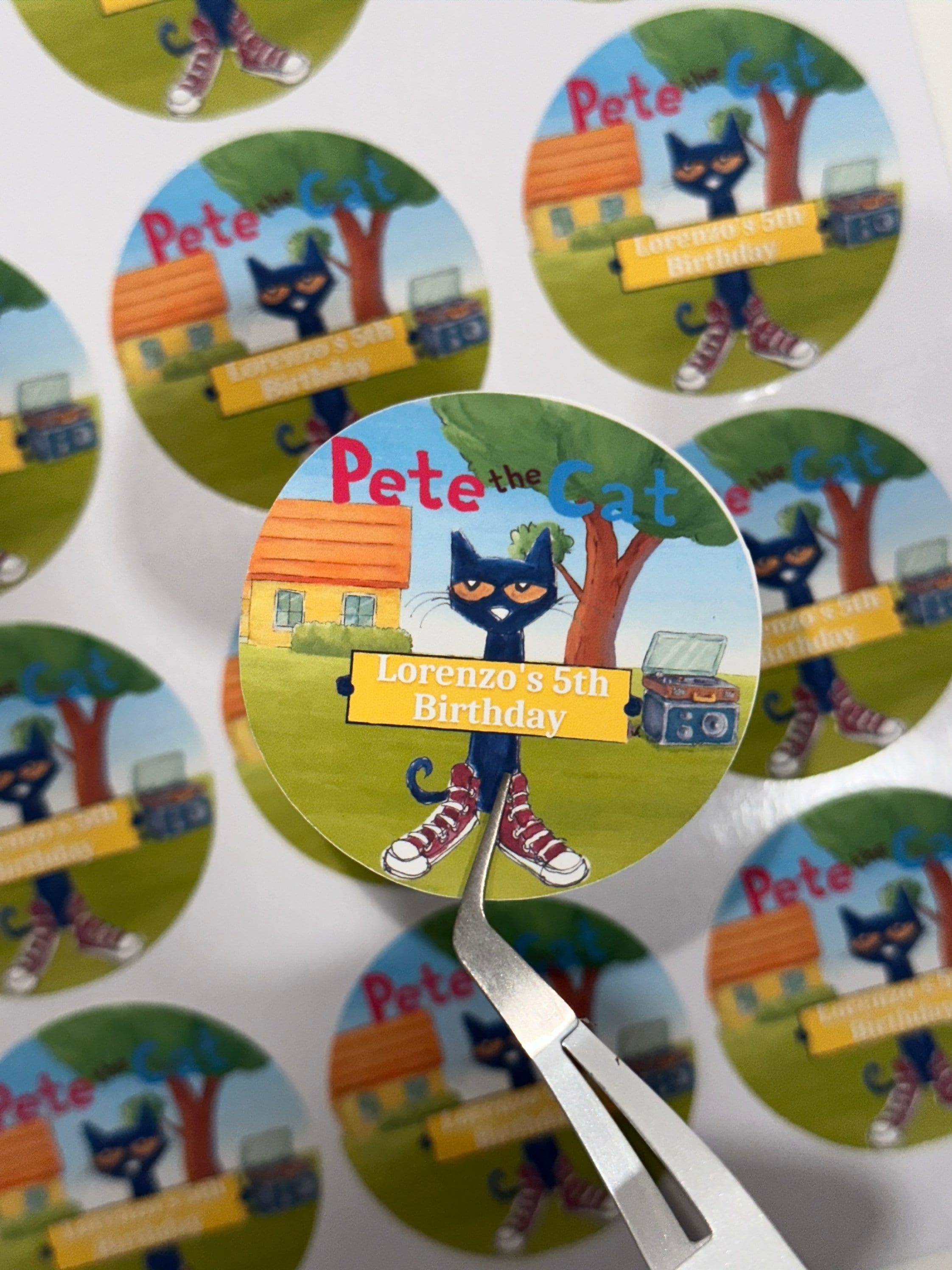 Pete the Cat Stickers, Pete the Cat, Pete the Cat Party, Pete the Cat ...
