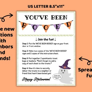 You've Been Booed Halloween Signs / Digital Download - Etsy