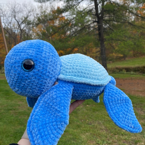 Blue Plushie - Etsy
