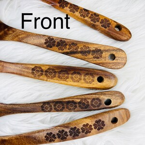 6 Piece Hmong Wooden Utensil Set - Etsy