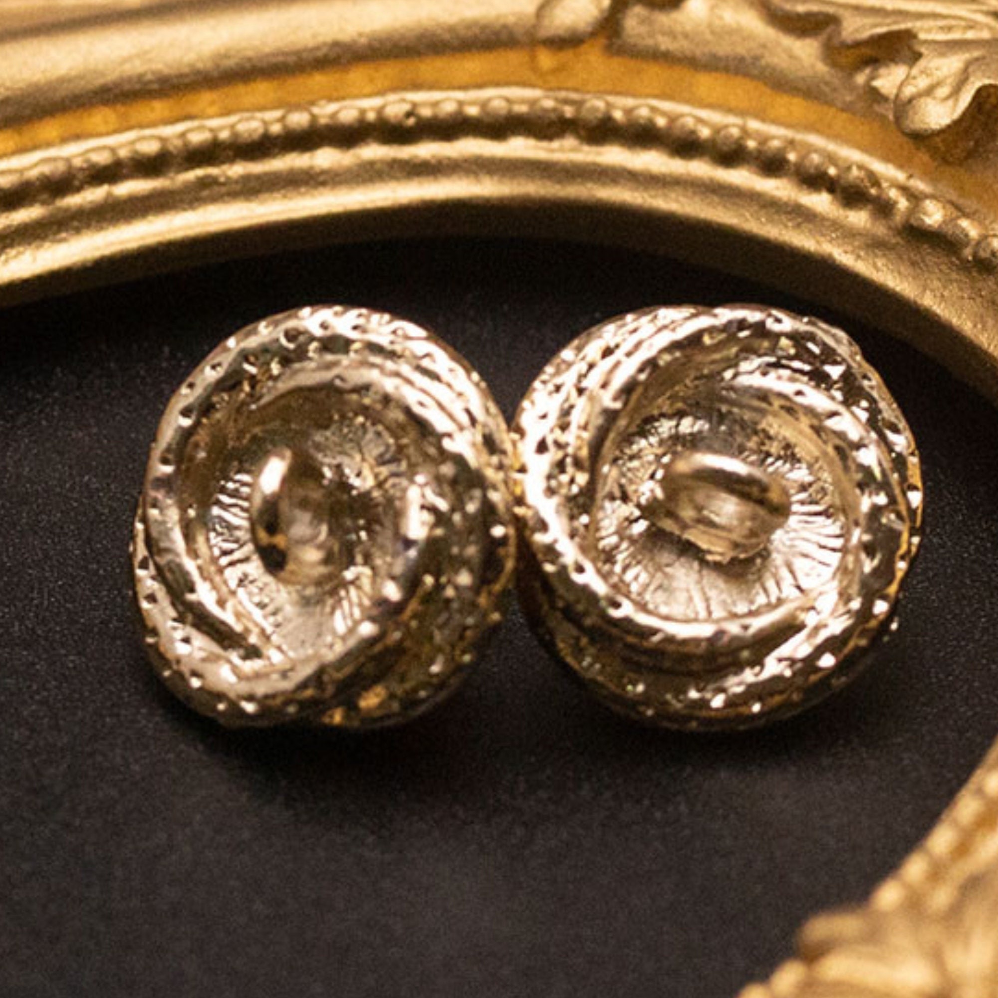 Natural Gemstone Vintage Buttons Unique Semi-precious Stone Decorative ...