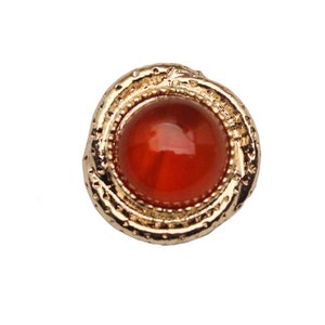 Vintage Gemstone Buttons: Unique Decorative Alloy Buttons (16mm, 19mm ...