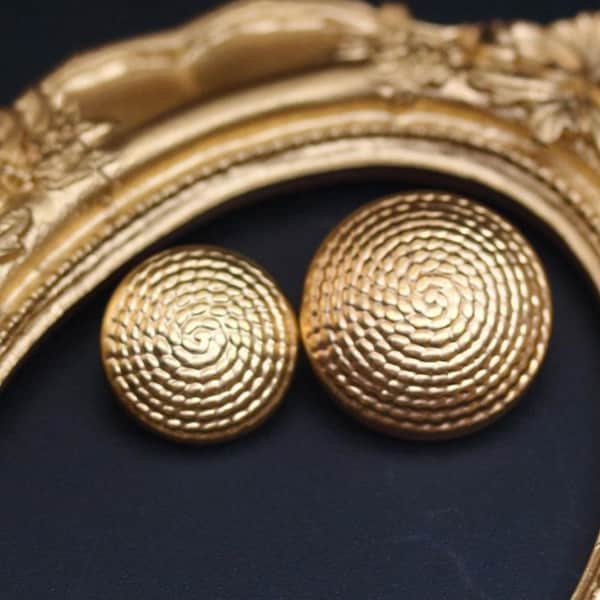 Gold Buttons - Etsy