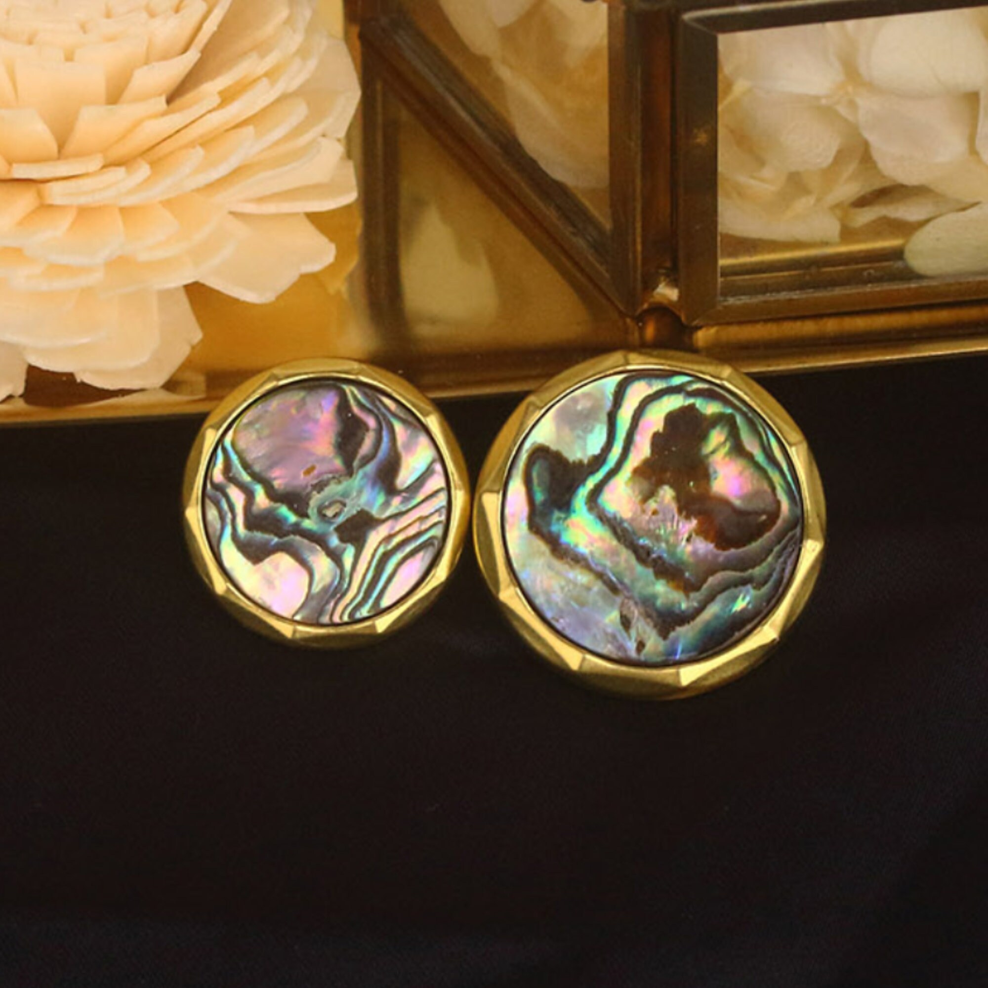 Natural Abalone Shell Buttons Handmade Decorative Shank Buttons for ...