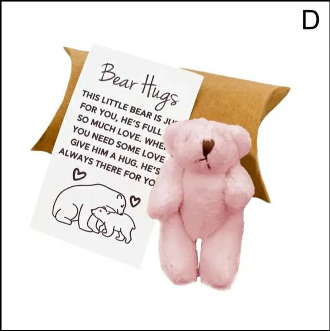 Handmade A Little Pocket Bear Hug Ready to Give Bear Hugs to Whoever ...