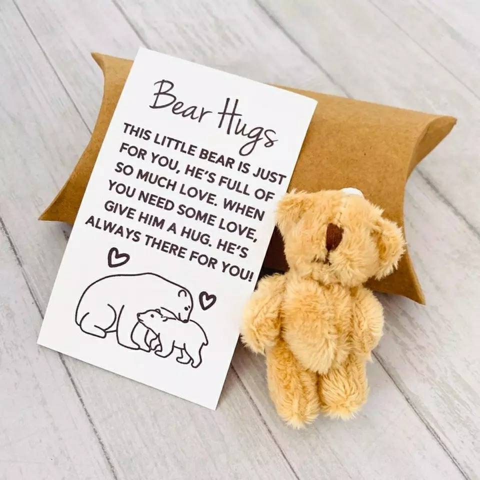 Handmade A Little Pocket Bear Hug Ready to Give Bear Hugs to Whoever ...