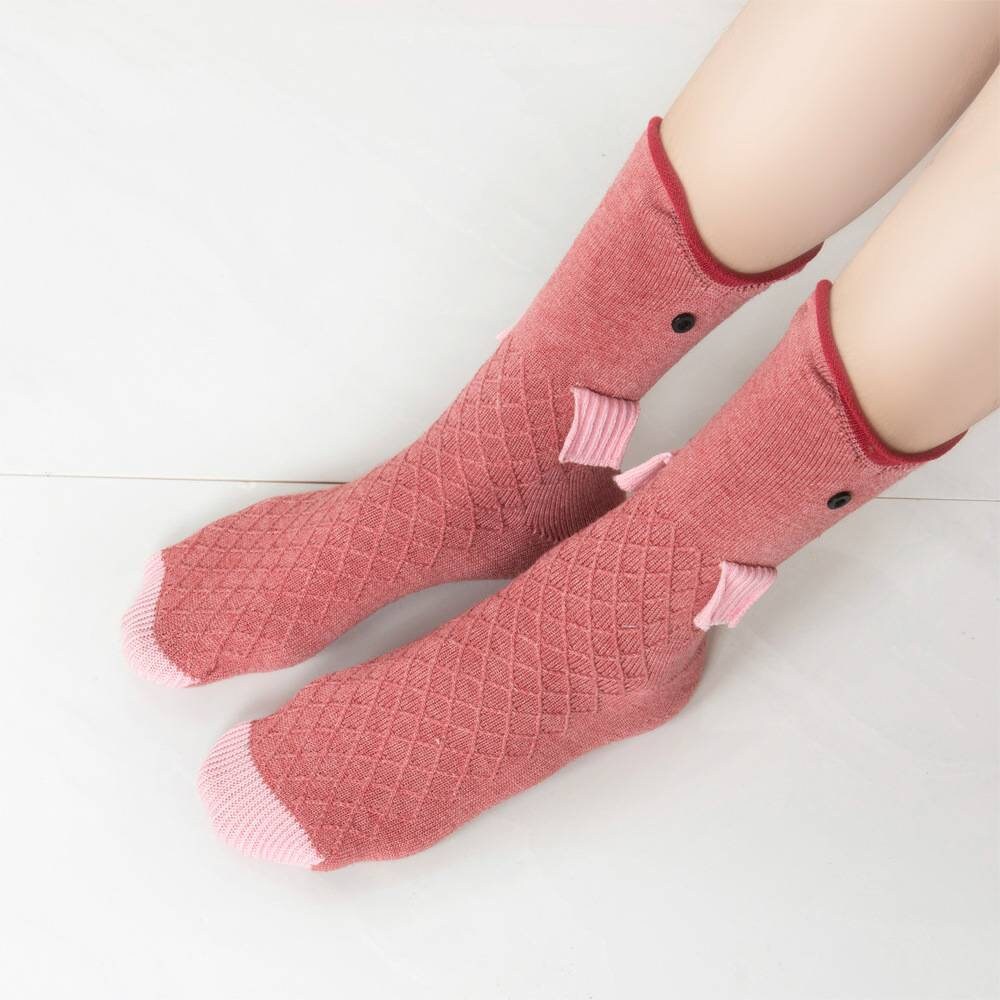 Super Cute Funny Novelty Shark, Crocodile, Chameleon Socks, Feet Socks ...