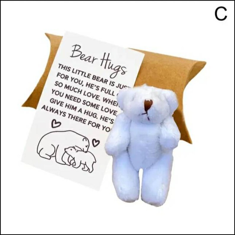 Handmade A Little Pocket Bear Hug Ready to Give Bear Hugs to Whoever ...