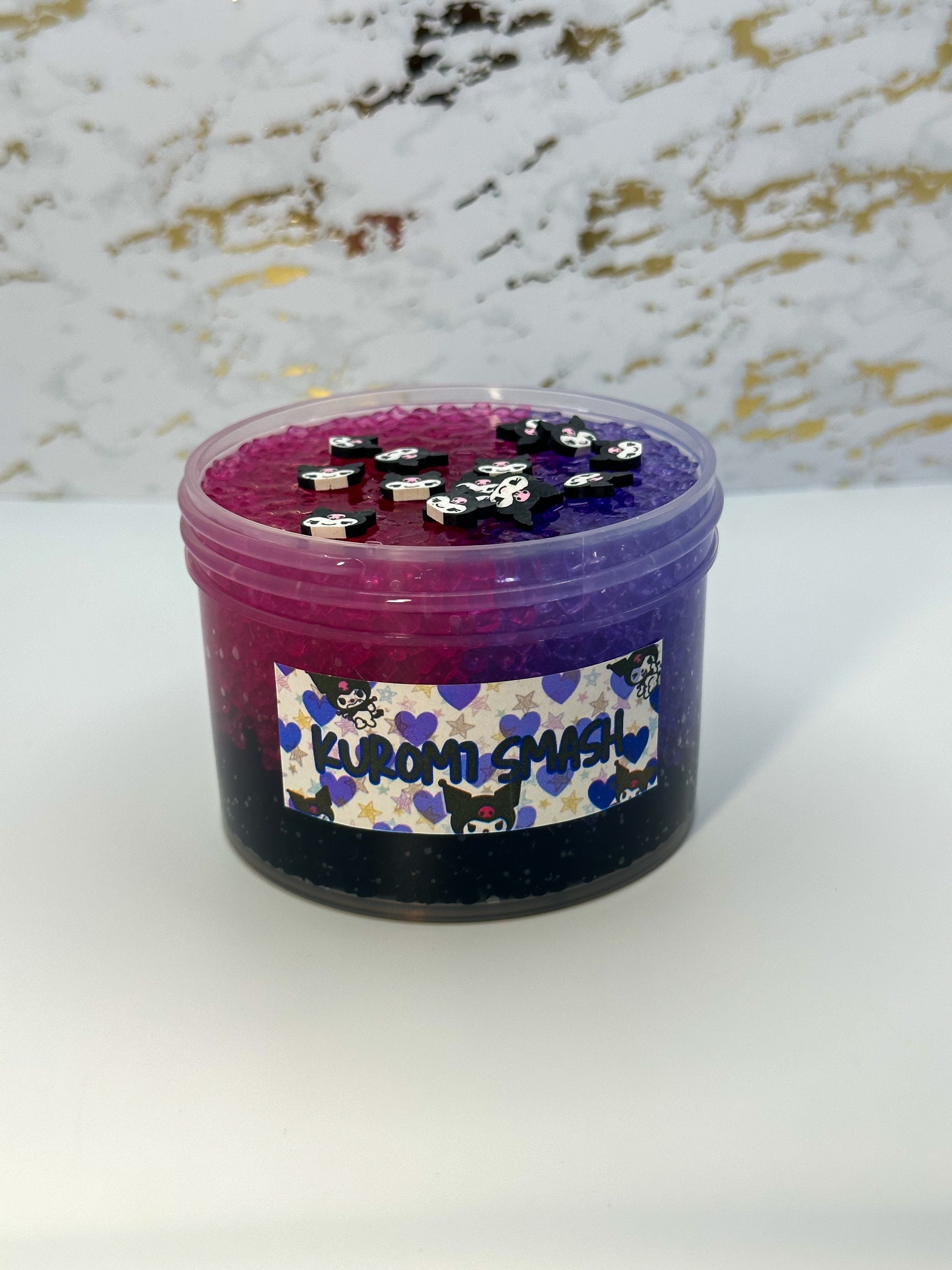 Kuromi Smash Sugar Scrub Bead Slime Sanrio Party Favor Gift - Etsy