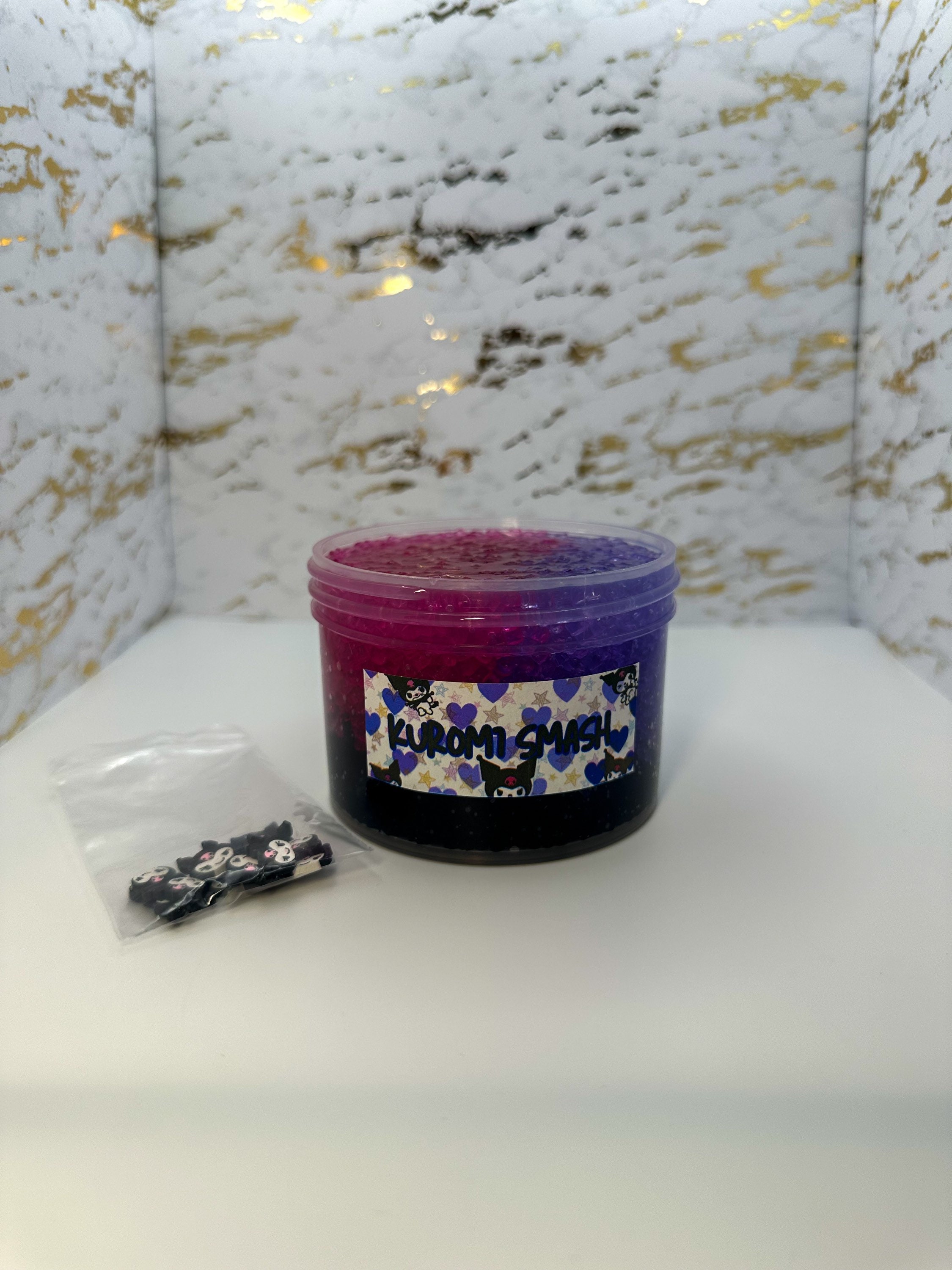 Kuromi Smash Sugar Scrub Bead Slime Sanrio Party Favor Gift - Etsy