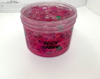 Frogspawn Bead Slime Clean Slime Frog Spawn Slime - Etsy