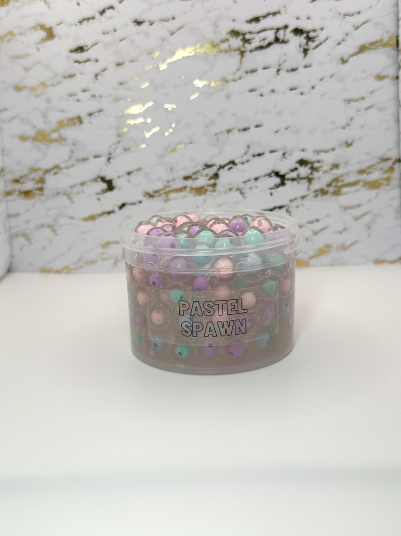 Pastel Frog Spawn Crunchy Slime - Etsy