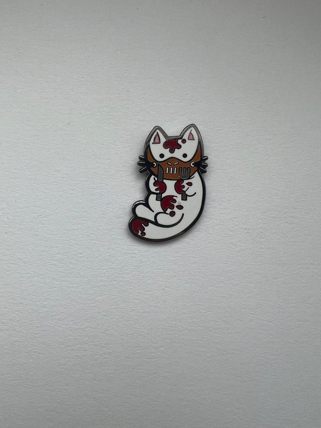 Hannibal Cat Pin - Etsy