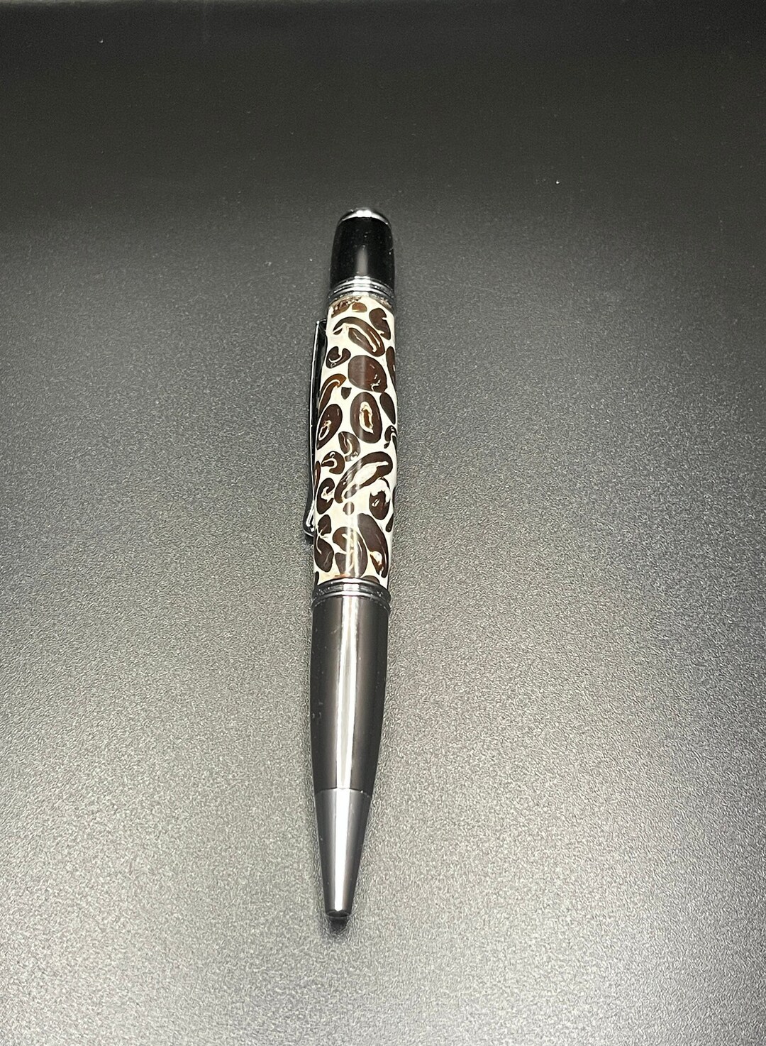 Coffee and Cream Pen Handmade Coffee Bean Twist Pen - Etsy