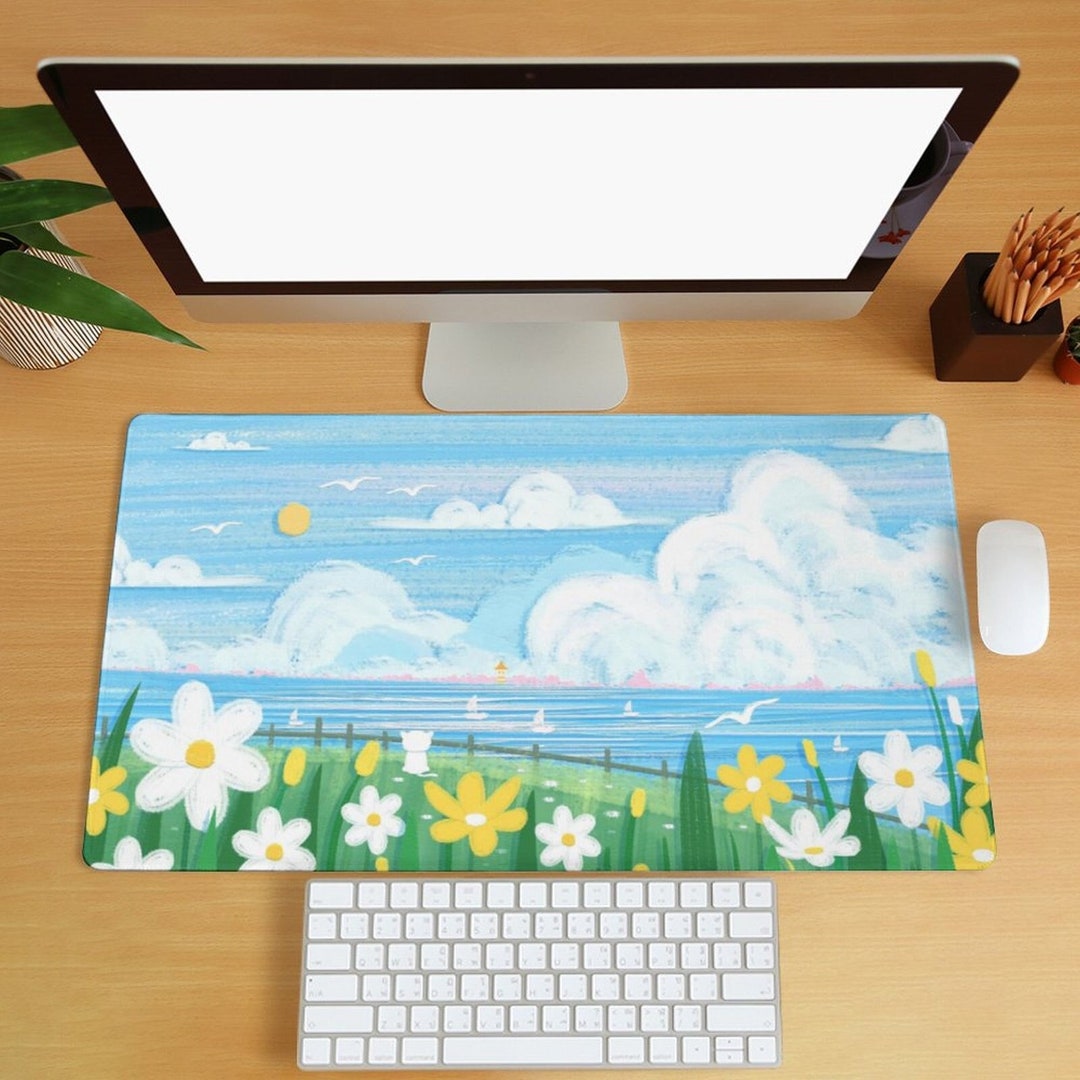 Cute Cartoon Mouse Pad, Kawaii Desk Mat, Cute Anime Gaming Mousepad ...