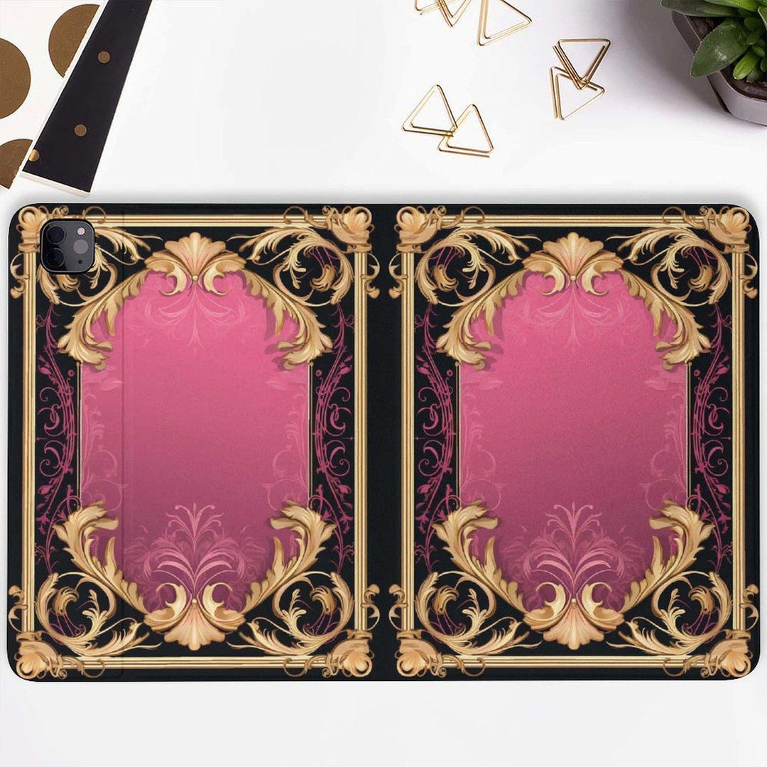 Pink Grimoire iPad Case Goth iPad Case With Pencil Holder iPad Pro 11 ...