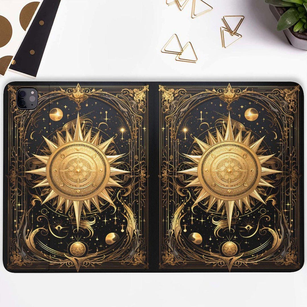 Book iPad Case Goth iPad Case With Pencil Holder iPad Pro 11 10.2 10.9 ...