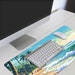 Beach Desk Mat, Large Nature Mouse Pad, Beach Wave Desk Mat, Aesthetic ...