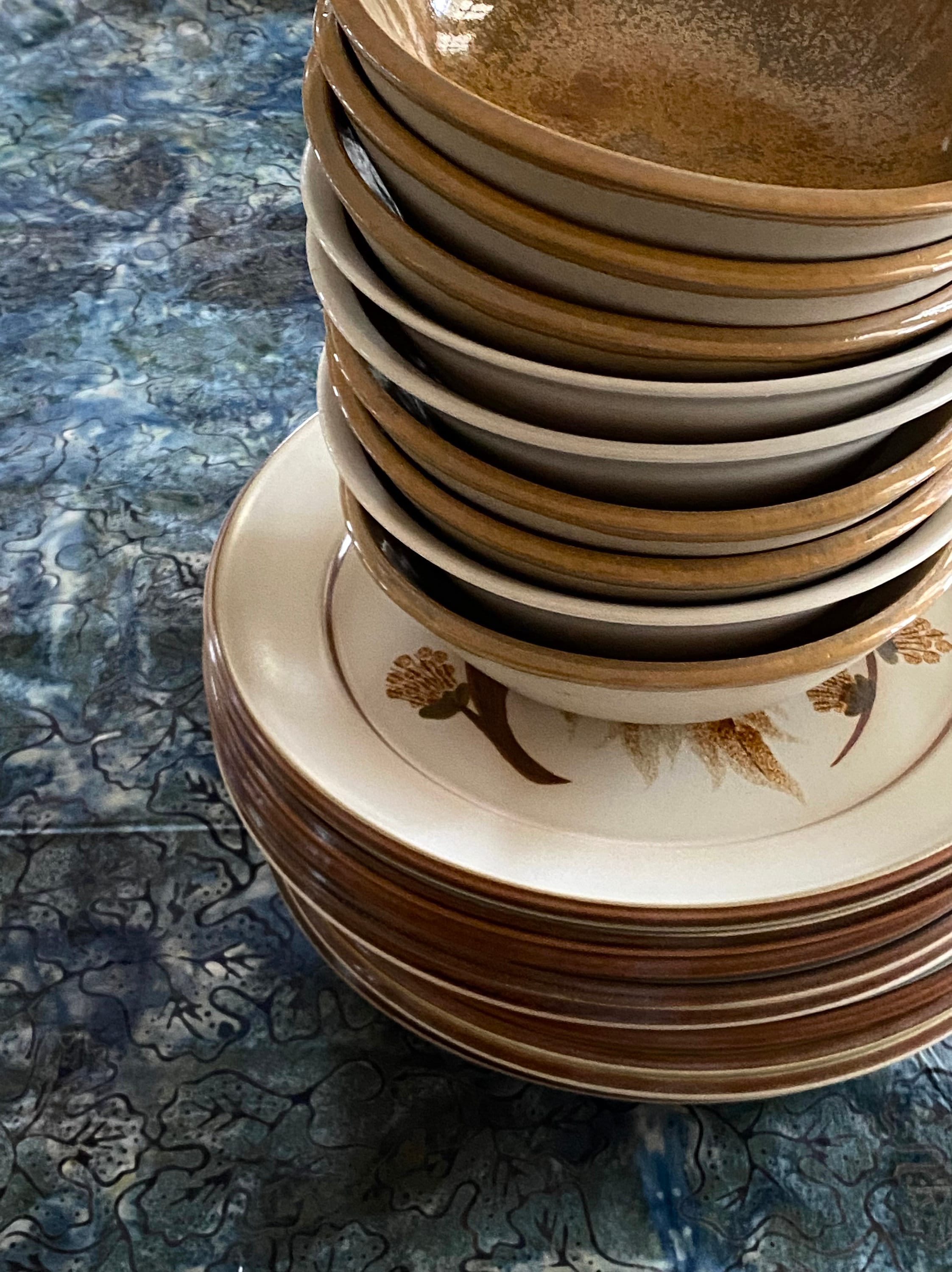 Curated Vintage Dish Set Everyday Style No. 2 - Etsy