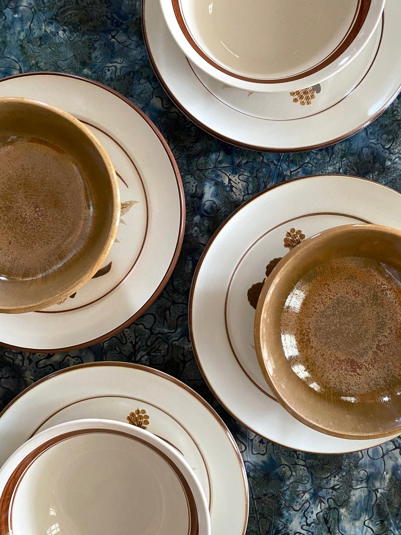 Curated Vintage Dish Set Everyday Style No. 2 - Etsy