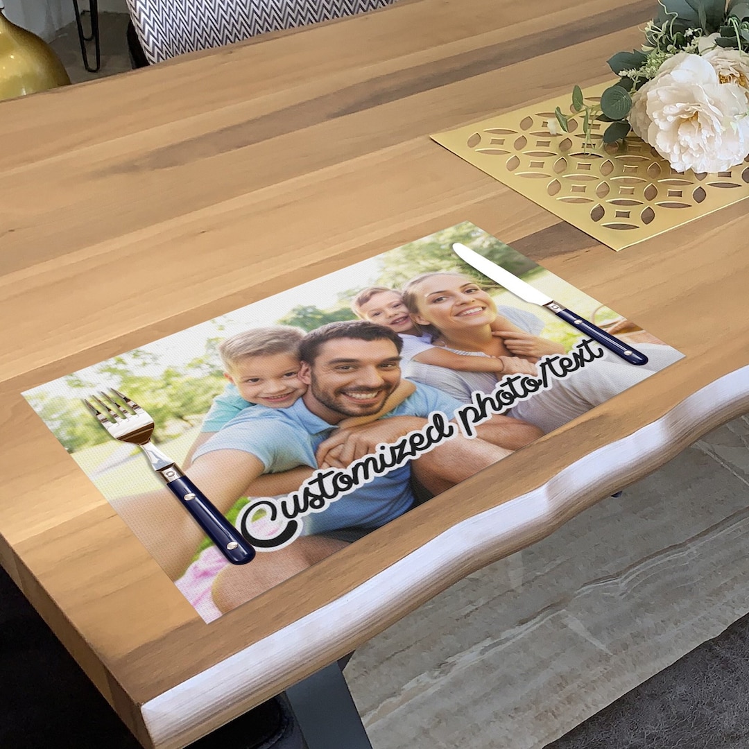Design Exclusive Placematcustom Photo Placematpersonalized - Etsy