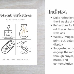 Advent Reflections | PRINTABLE Advent Devotional for Individuals and ...
