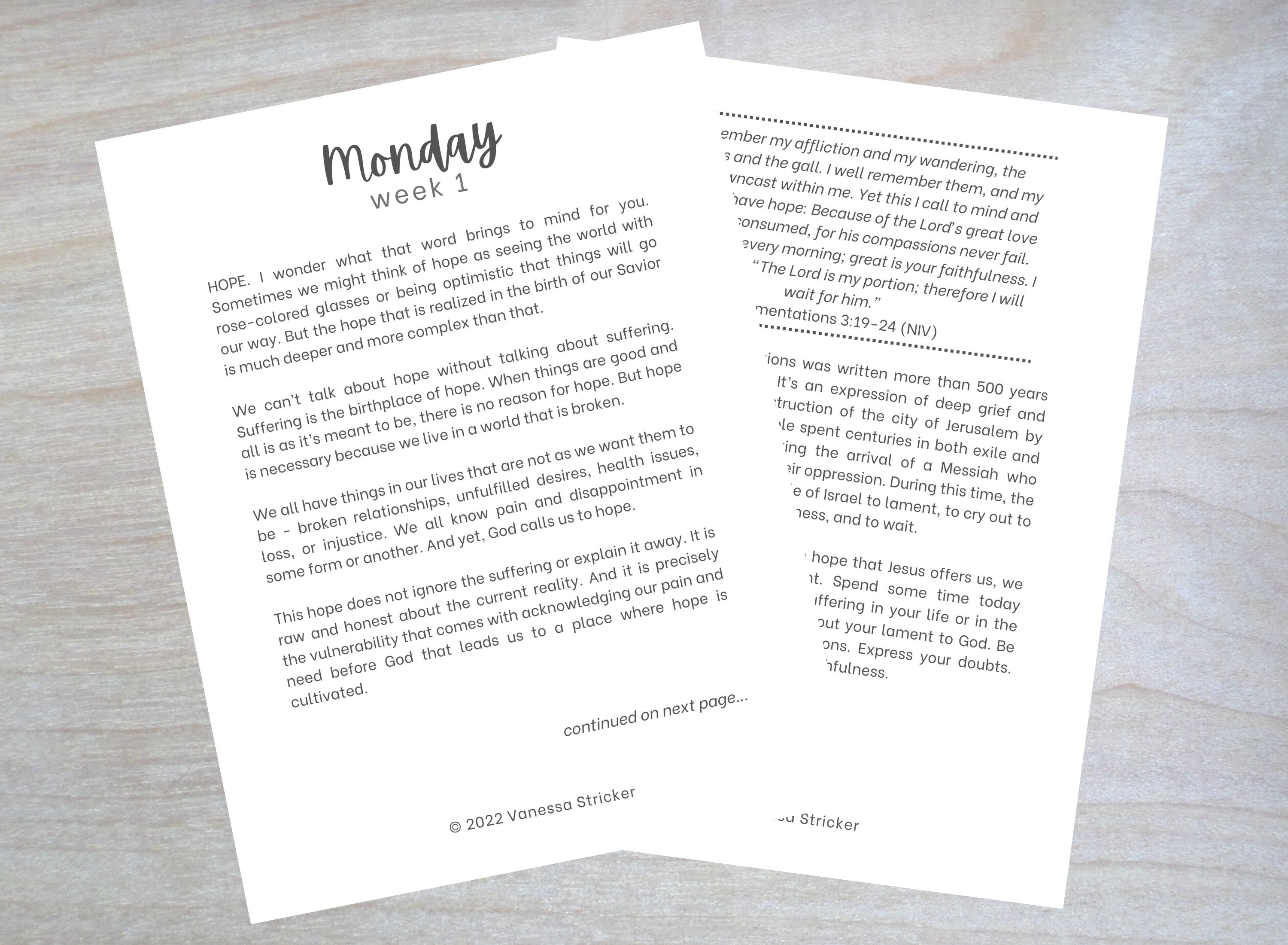 Advent Reflections | PRINTABLE Advent Devotional for Individuals and ...