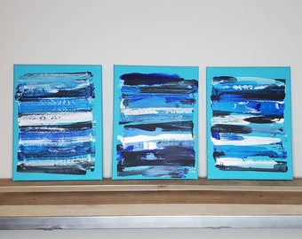 Abstract Scrape Art - Etsy